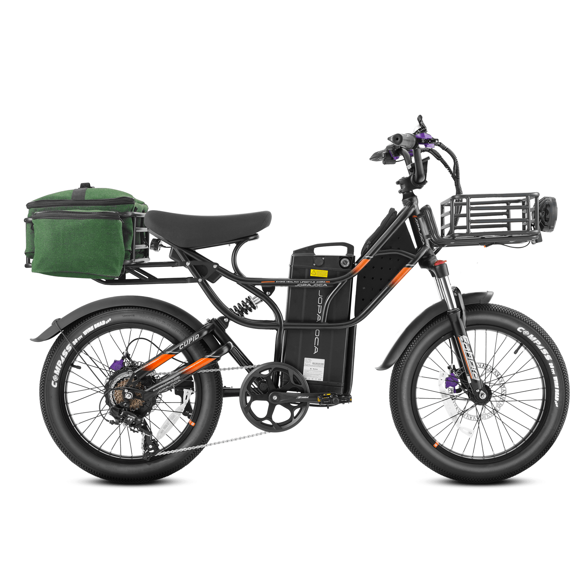 Eahora Cupid | 1,000W 44Kmh 170Km Full Suspension | Ebike with Full ...