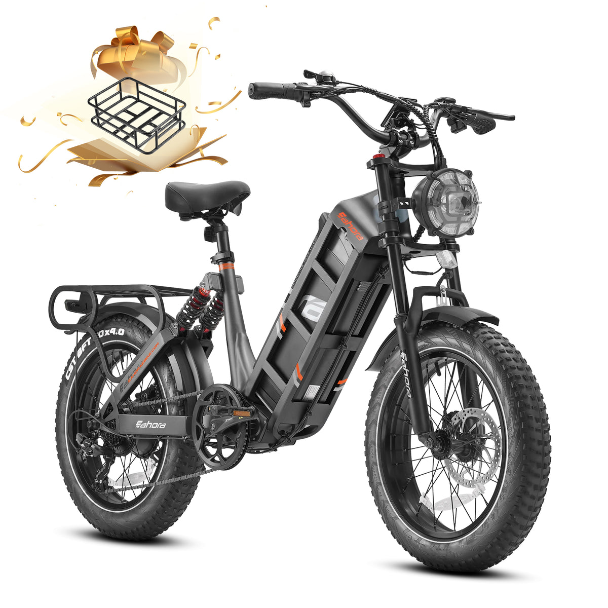 Eahora Juliet | 2,880Wh 60Ah 1,000W Step-thru | Electric Bicycle ...